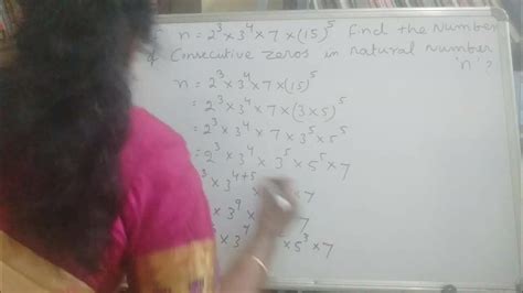 Find The Number Of Consecutive Zeros In Natural Number N Xstd Cbse Youtube