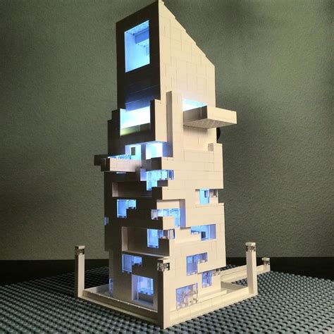 Arndt Schlaudraff Recreates Brutalist Buildings From Lego For Instagram