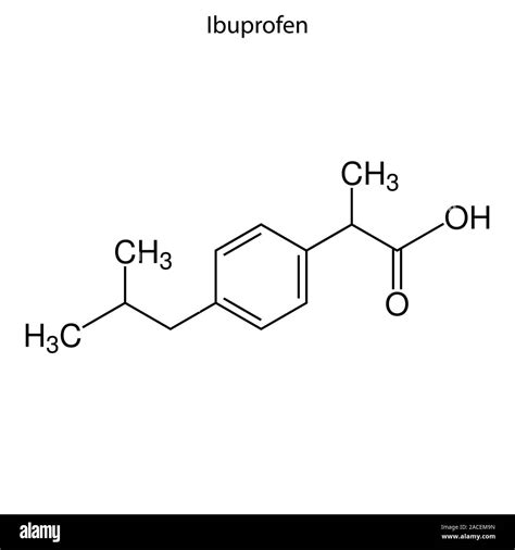 Structural Formula For Ibuprofen