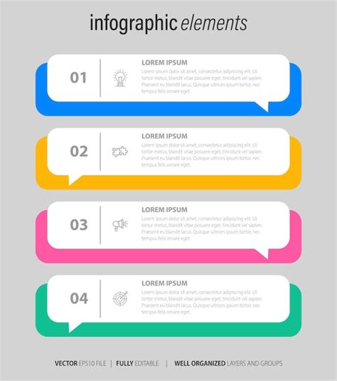 Premium Vector Infographic Elements Data Visualization Vector