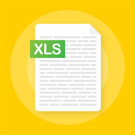 download xls button on laptop screen downloading document concept