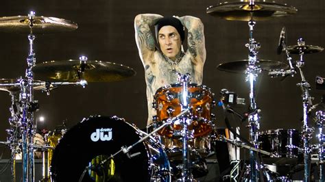 Blink 182s Travis Barker Selling ‘adams Song Drum Kit Online