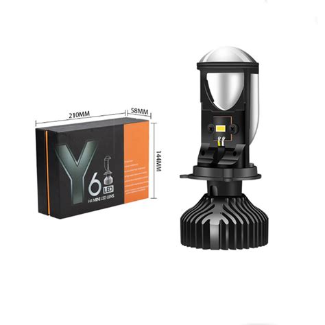 2022 New Y6 Super Bright Projector LED Headlight with Standard Cutoff ...