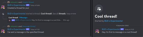 Creating And Interacting With Threads D The Lightweight C Discord Api Library