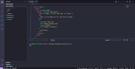 React Install Dsapanda