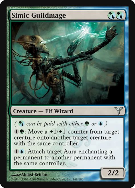 Simic Guildmage Mtg Dissension 148 English Magic The Gathering