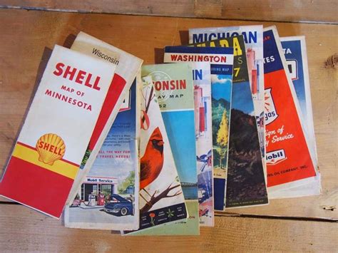 Assorted Us Road Maps 12