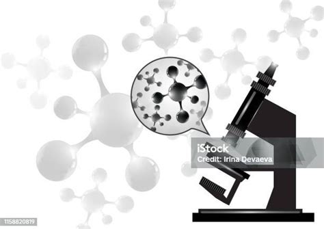박테리아 분자 물질의 연구와 추상 현미경 배경 과학 교육 화학 실험 실험실 개념 개념에 대한 스톡 벡터 아트 및 기타 이미지 Istock