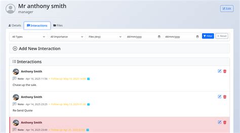 Interaction Logging Practicalcrm Docs