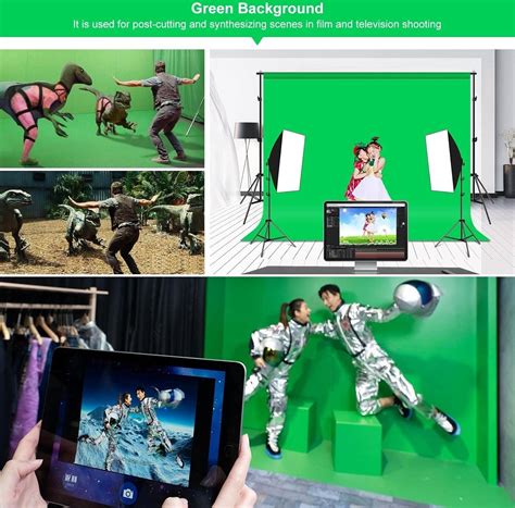 Puluz 10x7 Ft Green Backdrop Background For Photography Green Photo