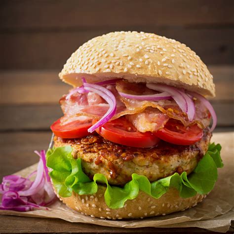 Grilled Chicken Burger Dine