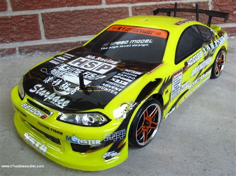 New Radio Remote Control RTR 1/10 Electric 2.4G RC Drift Car with 8 ...
