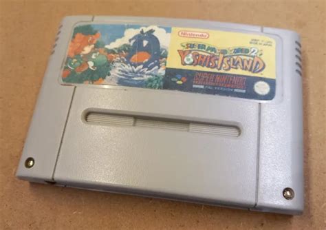 Cartouche Nintendo Snes Yoshis Island Super Mario World Lire La Description Seulement Eur