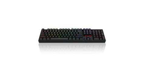 Redragon Mitra RGB Backlight Mechanical Keyboard Blue Switches Black HU ...