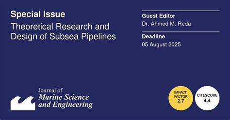 Callforpaper Hydrodynamic Infrastructure Structural Cfd Pile Seabed… Journal Of Marine