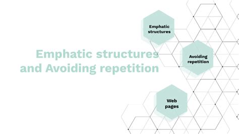 Emphatic Structures And Avoiding Repetition By Anna Heest On Prezi