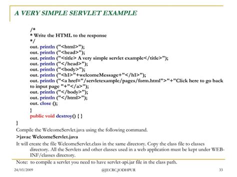 An Introduction To Java Web Technology Ppt