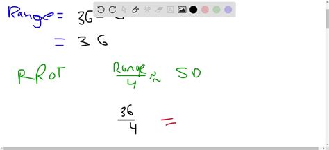 Solvedestimating Standard Deviation With The Range Rule Of Thumb