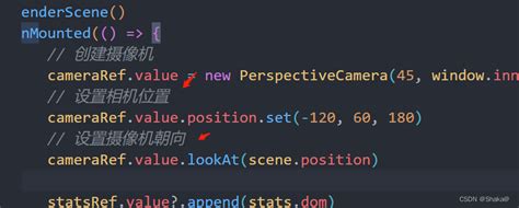 three js vue3 vite教学（八、相机切换、相机跟随） threejs 多相机切换 csdn博客
