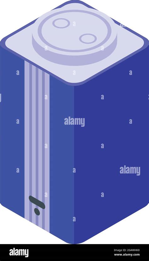 Smart Speaker Icon Isometric Vector Ai Voice Device Speaker Assistant Control Stock Vector