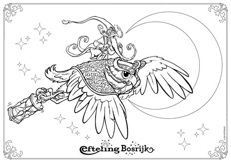 Efteling Kleurplaat Leukekleurplaten Themepark Kolorowanka Coloringpage