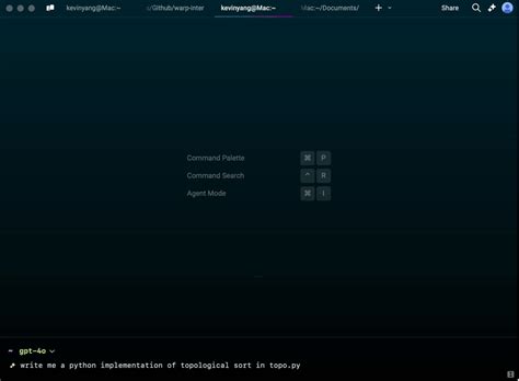 Code 代码概览 《warp 开发文档 帮助手册 教程》 极客文档