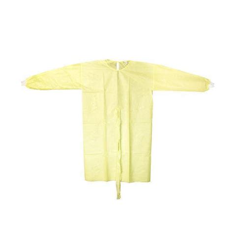 Disposable Gown Fluid Resistant Isolation Gown Level 1 First Aid Plus