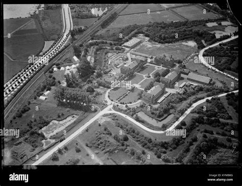 Aerial Photograph Of Vught Showcasing The Towns Layout And Architecture During The 1920s To