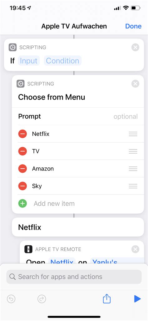 use if query and leave conditions empty to comment out skip certain