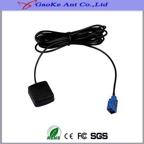 Mini Size Gps Antenna With Blue Fakra Connector For Gps Tracking Device Gps Antenna China Gps