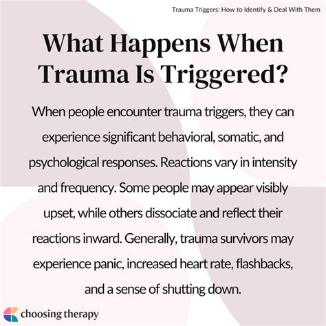 Tips For Dealing With Trauma Triggers Advice From A Therapist