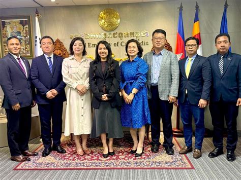 ស្ថ ស្ថានឯកអគ្គរាជទូតកម្ពុជាប្រចាំសាធារណរដ្ឋកូរ៉េ 캄보디아대사관