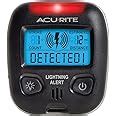 Acurite 02020 Portable Lightning Detector Black 2½l X 1w X