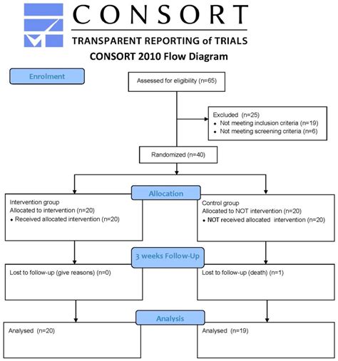 Consort Flow Diagram Of The Progress Through The Phases Of A Parallel Download Scientific