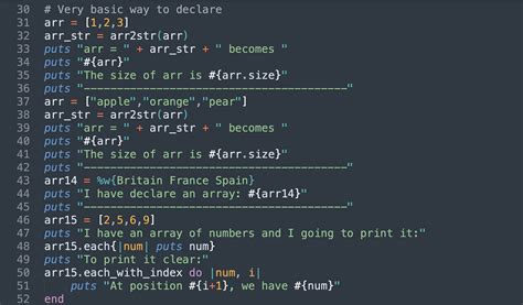 Sample Ruby Code