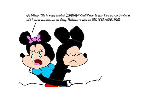 Mickey Comforting Minnie Rmade With Dialogue By Mjegameandcomicfan89