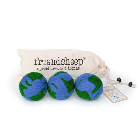 Friendsheep Wool Eco Dryer Balls All Natural Fabric Softener 2
