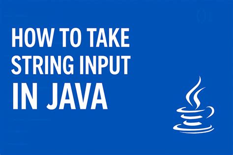 How To Take String Input In Java In Java You Can Take String Input