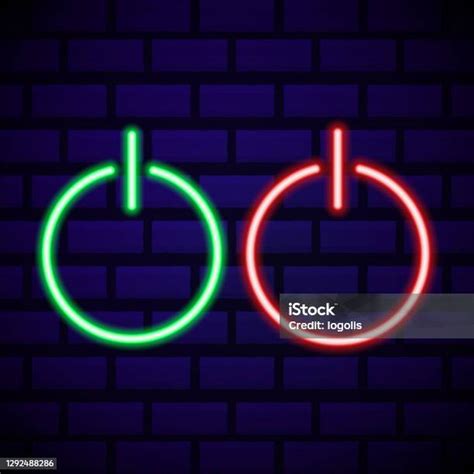 켜기 및 끄기 램프 네온 라이트 토글 스위치 버튼 벡터 그림입니다 형광광 벡터 일러스트레이션 0명에 대한 스톡 벡터 아트 및 기타 이미지 Istock