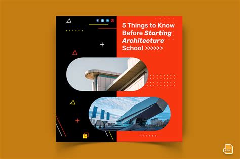 Architecture Social Media Post Template Graphic By 3djagan · Creative