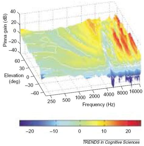Monaural Spectral Cues For Sound Location Direction Dependent Filtering