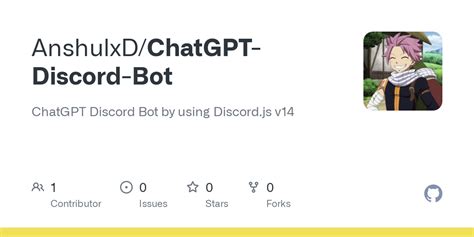 github anshulxd chatgpt discord bot chatgpt discord bot by using