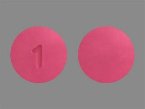 1 Pill Pink Round 5mm Pill Identifier