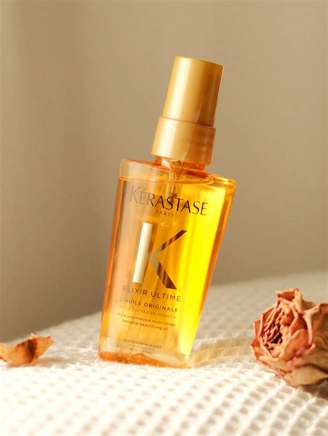 Kérastase زيت الشعر الأصلي Elixir Ultime Lhuile مصل الزيت المرطب 50مل يقلل التشابك ويزيد من