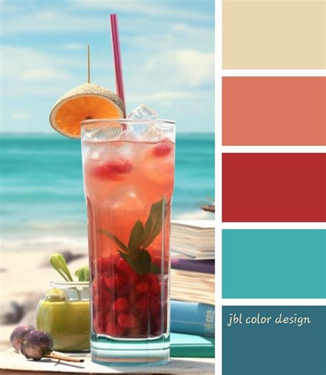 Tropical Raspberry Color Palette