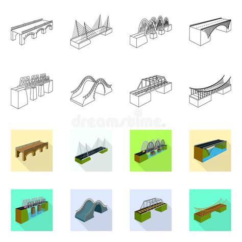 Vector Design Of Connection And Design Logo Set Of Connection And Side