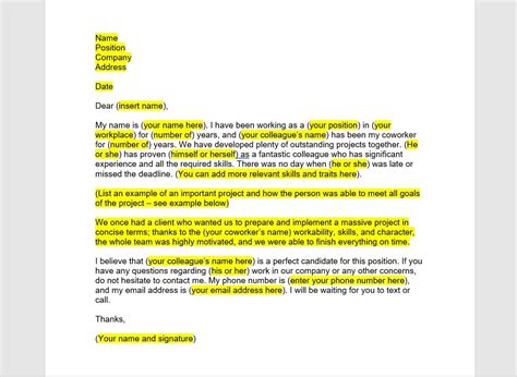 Can You Use A Former Coworker As A Reference At Stella Sexton Blog