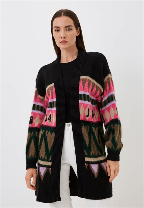 Кардиган J B4 цвет черный Rtlact304401 — купить в интернет магазине Lamoda