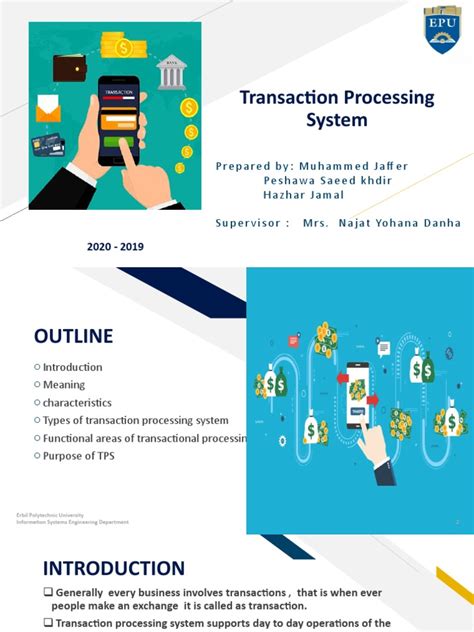 transaction processing system pdf information system database
