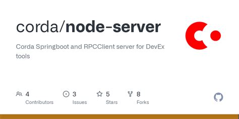 Github Cordanode Server Corda Springboot And Rpcclient Server For